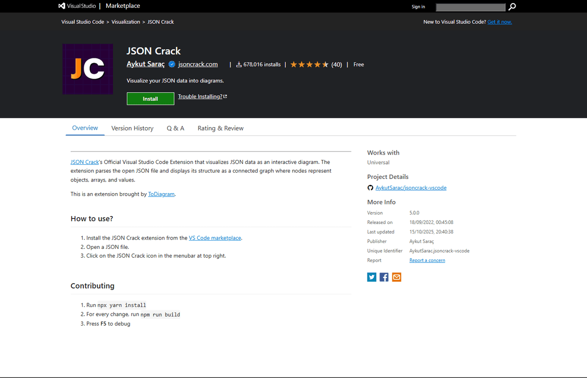 7 Best JSON Extensions for VS Code in 2026 (Free & Powerful) | Merge ...